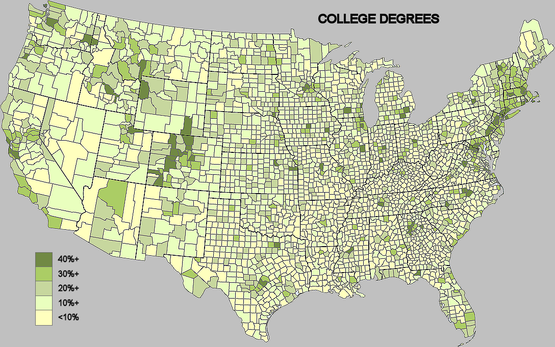 Philomeme: Mapping Wealth, Education, and Politics