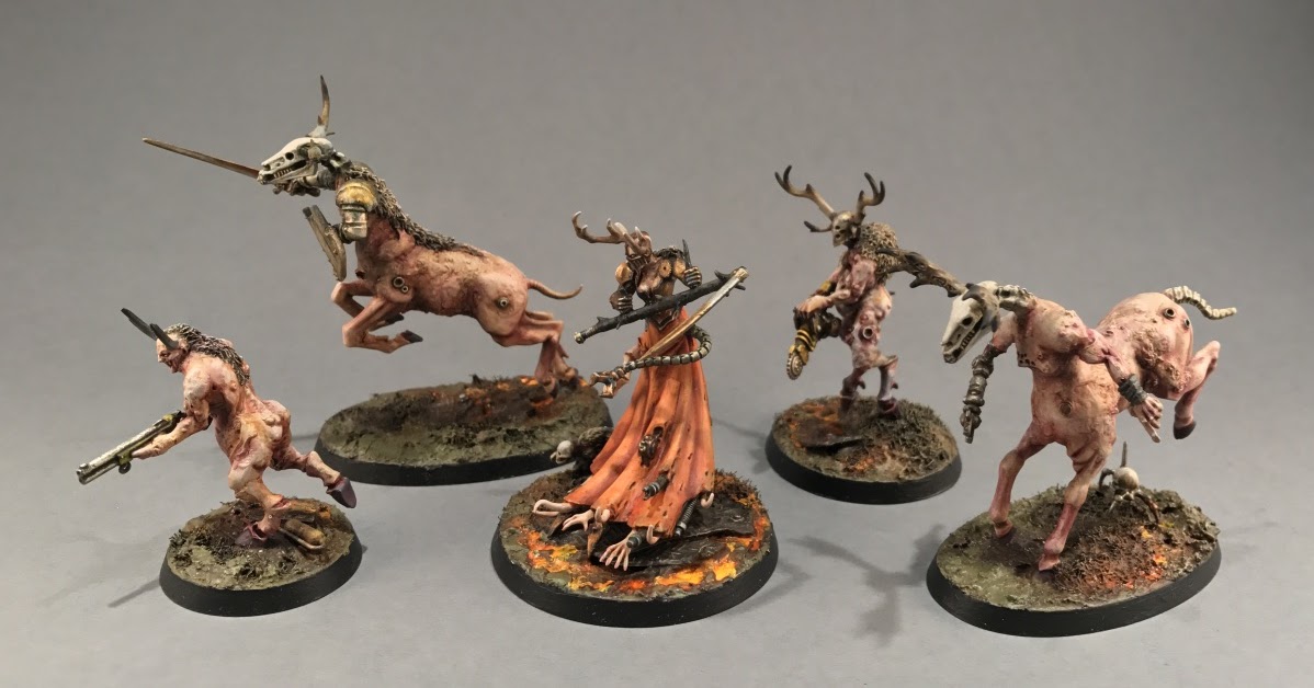 WilhelMiniatures: Black Pox part IX: The second batch of Pestigors