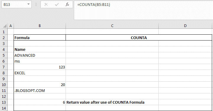 Free Advanced Excel Course Online: How to count not empty cell in Microsoft Excel / How to use ...