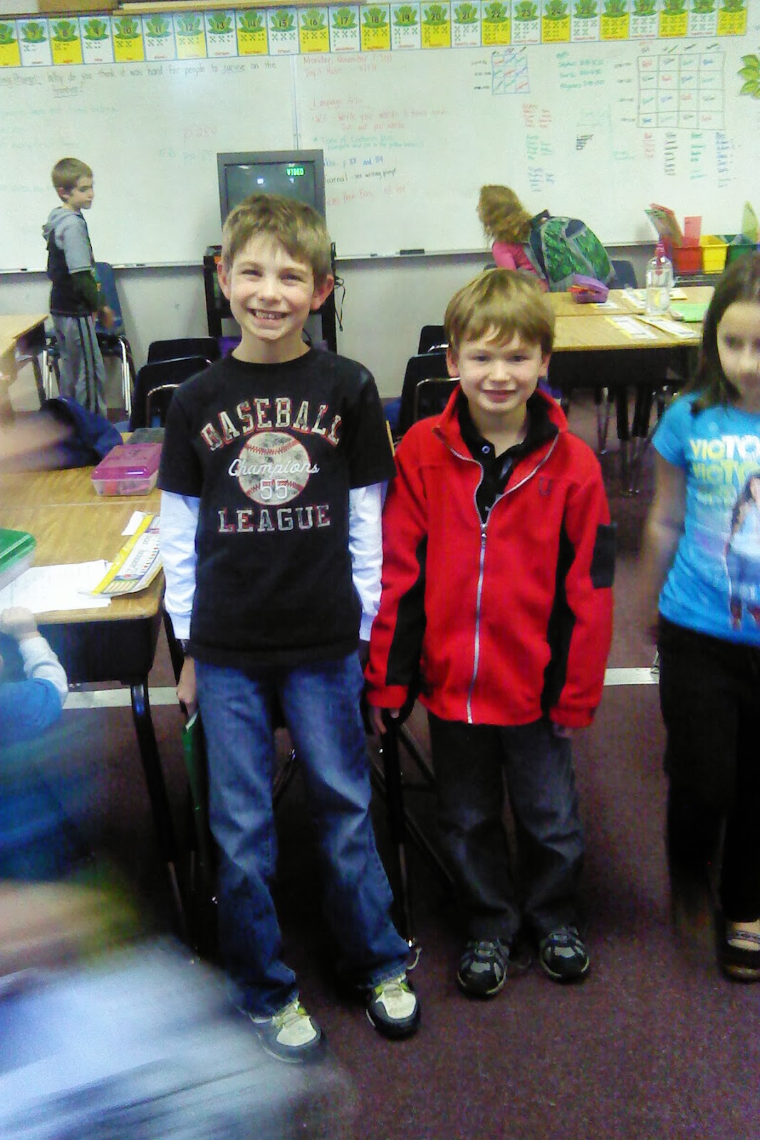 Carroll Family Blog: 2nd Grade Class Birthday