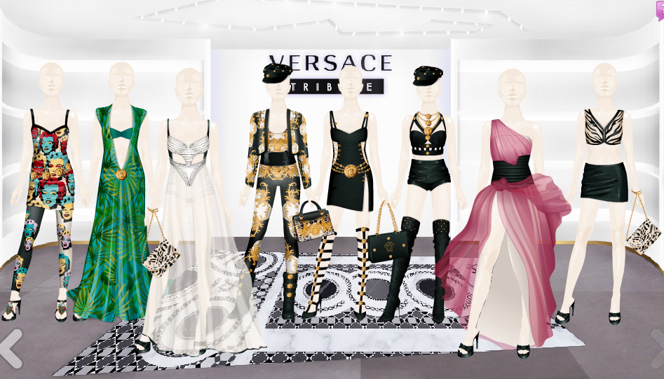 NEW VERSACE TRIBUTE STORE OUT! WIN $150SD VERSACE SHOPPING SPREE ...