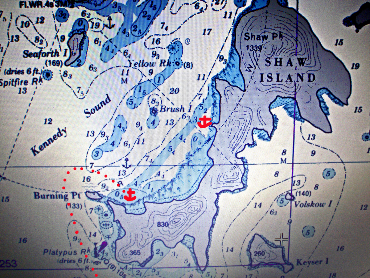 Sailing Aussie coast: Goldsmith and Shaw Islands
