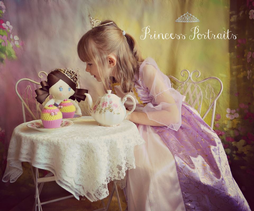 Little Sugar Plums: Princess Portraits Photo Shoot