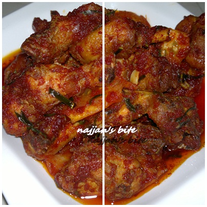 Najjah's Bite: AYAM SOS SIAM