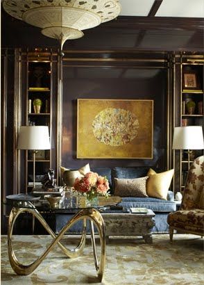 Eye For Design: Decorating With The Gold And Grey Color Combination