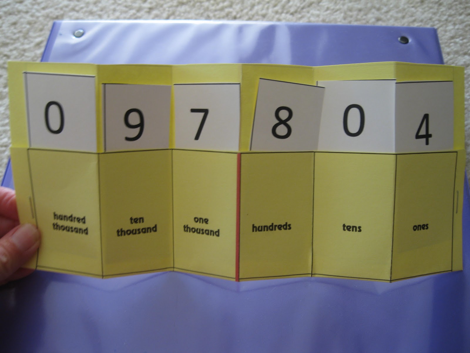 Third Grade Thinkers: Exploring Place Value: Pocket Chart and Card Game