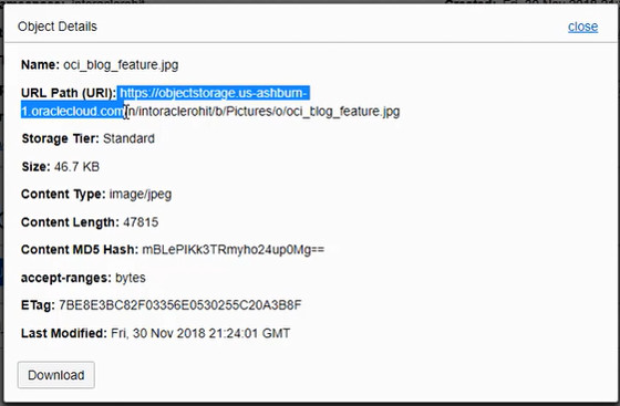 Xml and More: OCI―Knowing Object Storage Basics