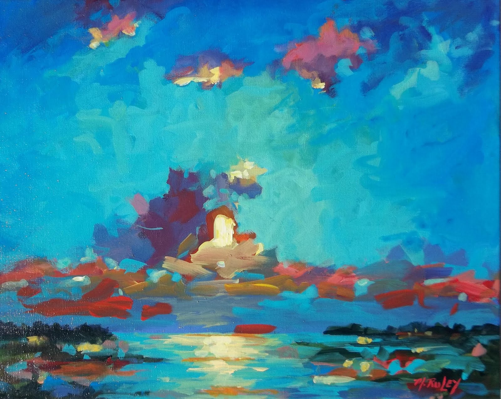 MAGGIE RULEY ~ Island Inspirations: From Abstract Study to expressive ...