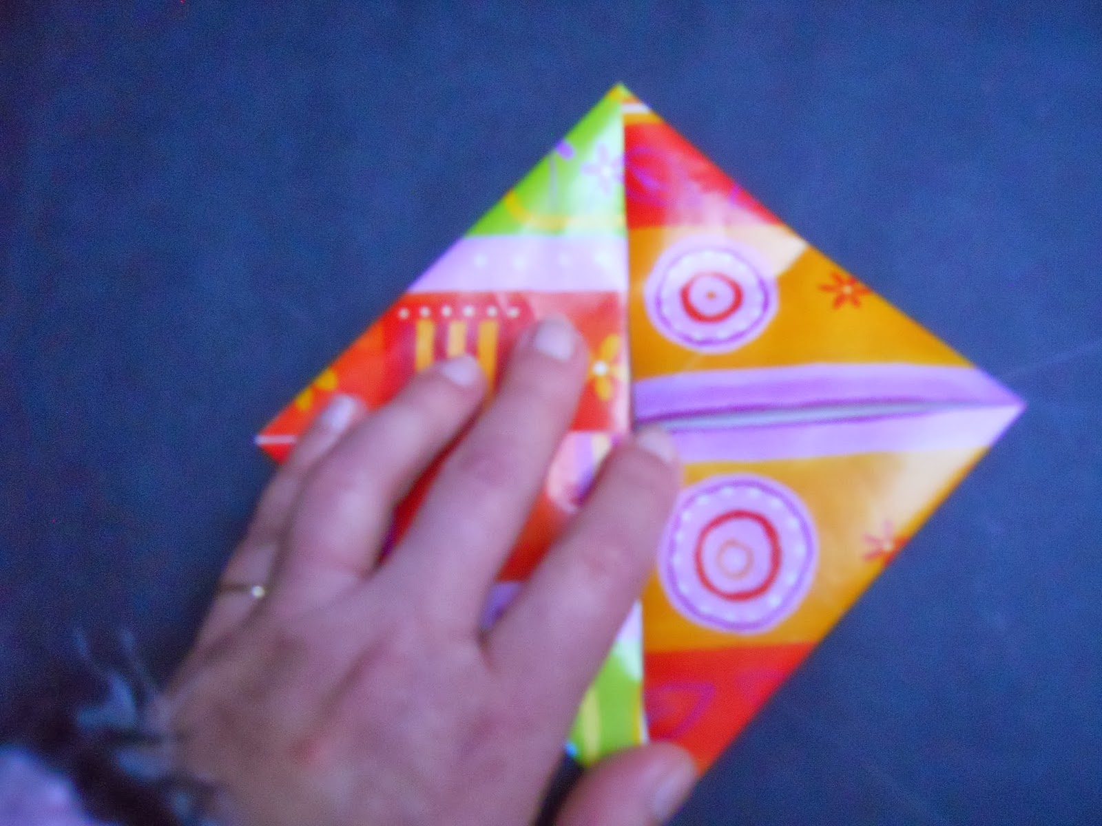 Farandole créative: Petit pliage rapide et pratique