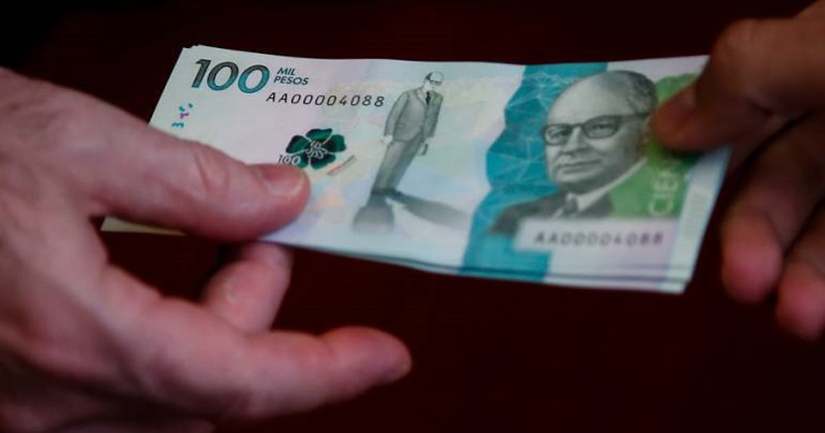 EN EL BILLETE DE CIEN MIL PESOS