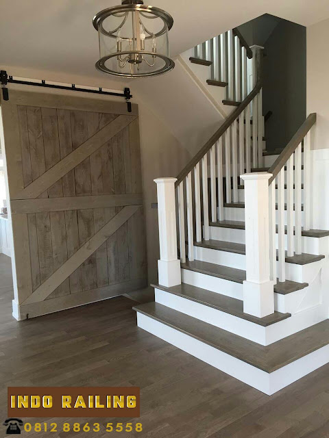 Katalog Tiang Master Dan Anak Tangga Kayu. ~ Indo Railing