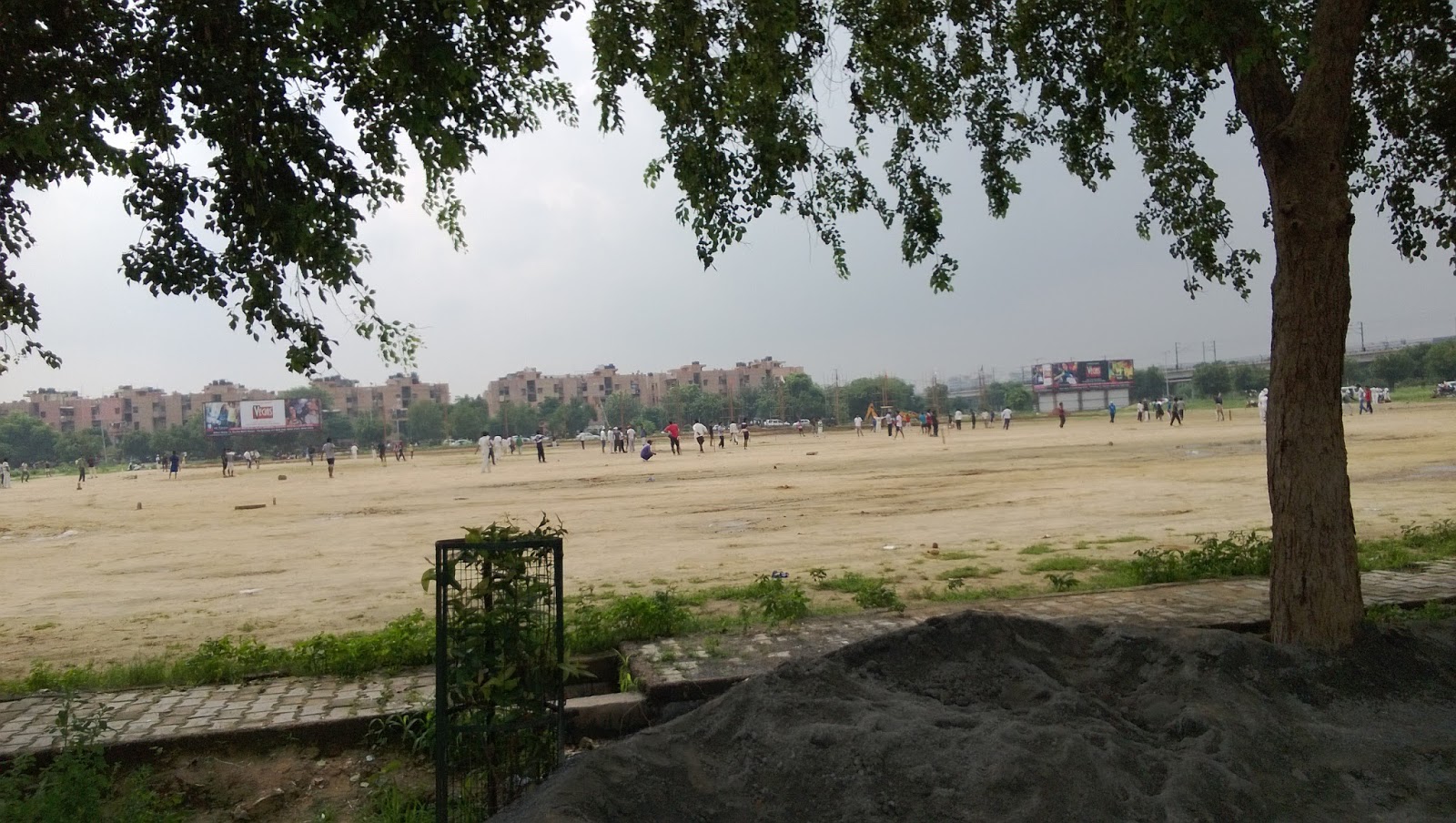 Pictures and Stories: Cricket in Sector 14, Dwarka