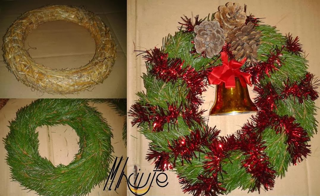 Monikos dienoraštis: KALĖDINĖS DEKORACIJOS