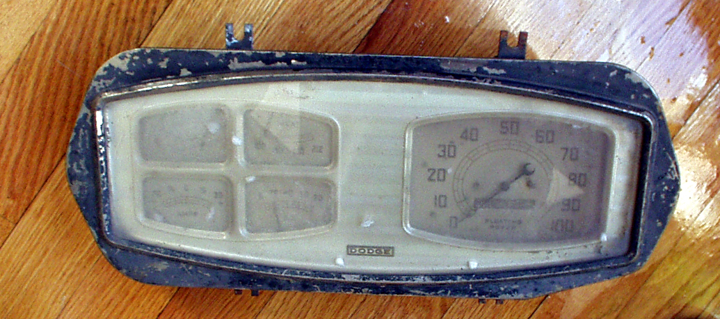 Deadly Curves: Restore A 1933 1934 Dodge Dashboard Gauge Set
