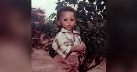 Oh my! Check out this cute baby photo of Flavour