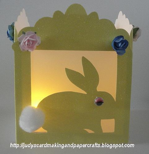 Judy's Handmade Creations: Bunny Lantern!