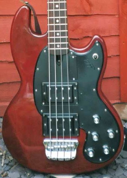 A HISTORY OF WAL BASSES: My basses: 1978 Wal Pro series bass - PB1291