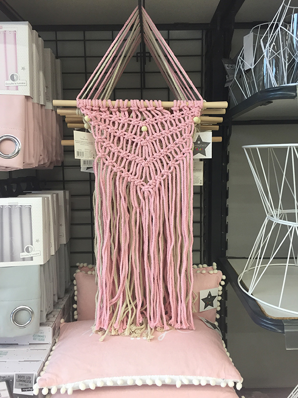 Sem jeito nenhum!: Home Decor (45) - Macramé rosa