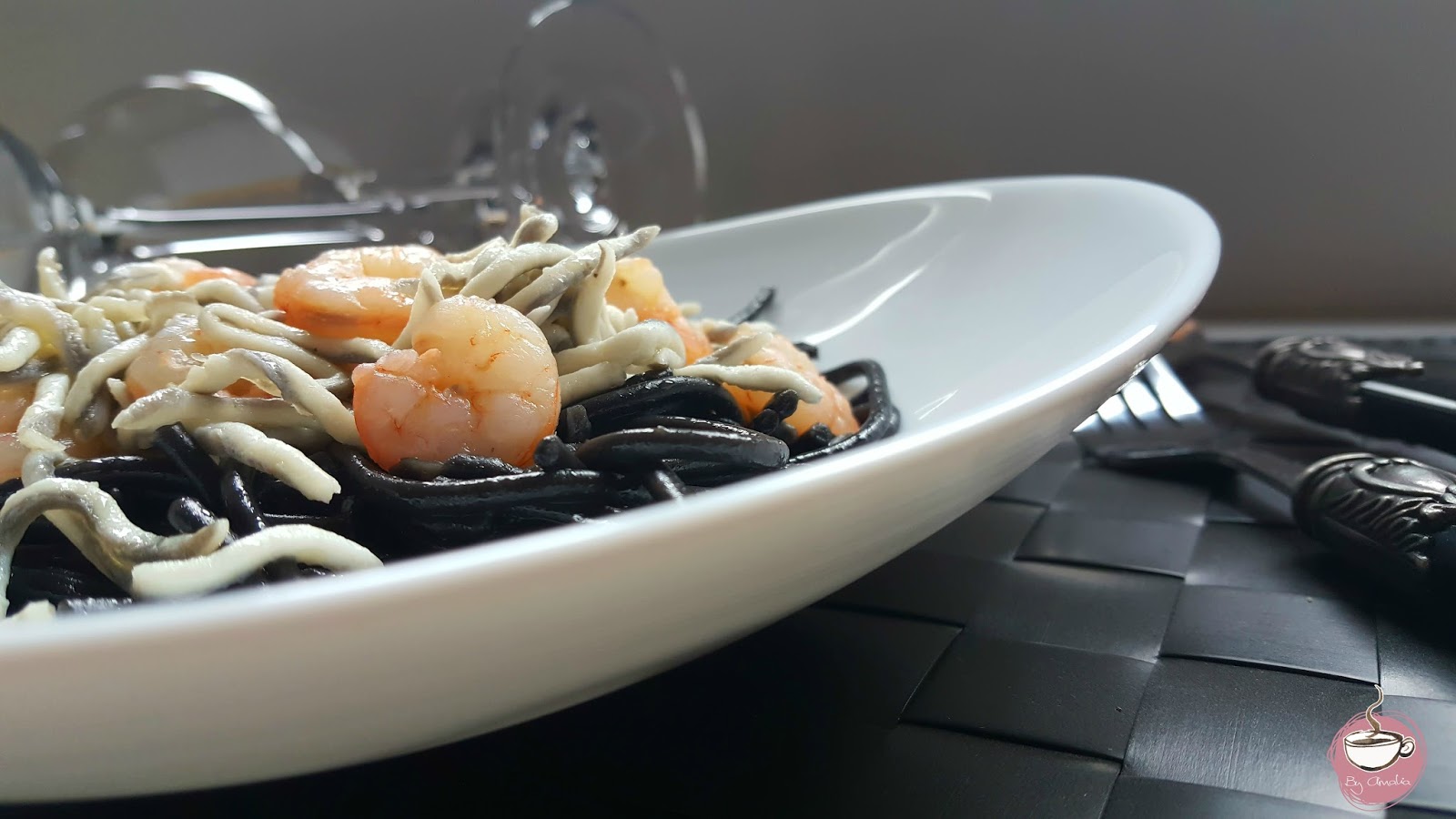 Cuadernos de cocina: Nero di sepia con gambas y gulas
