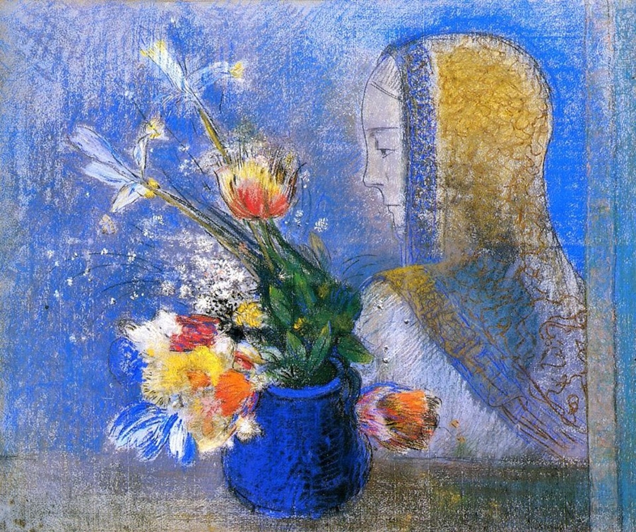 Odilon Redon 1840 1916 ~ Still Life Tuttart Pittura • Scultura