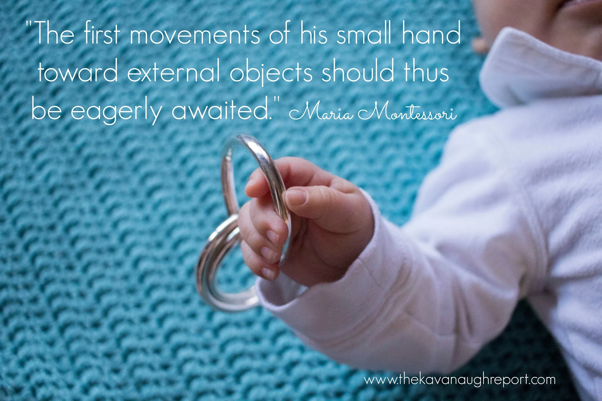 Discovering the Hand -- Montessori Baby Week 12