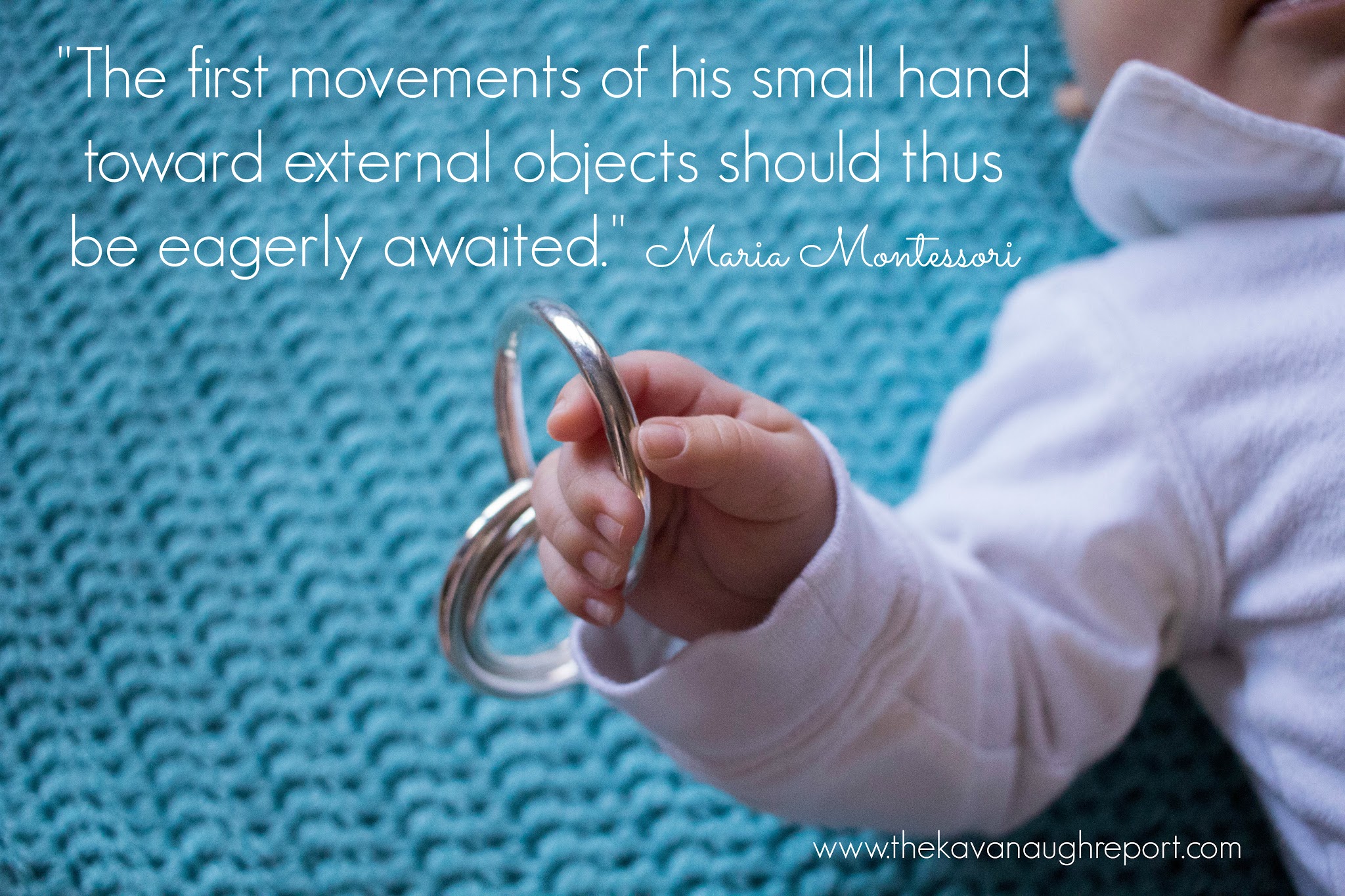 Discovering the Hand -- Montessori Baby Week 12