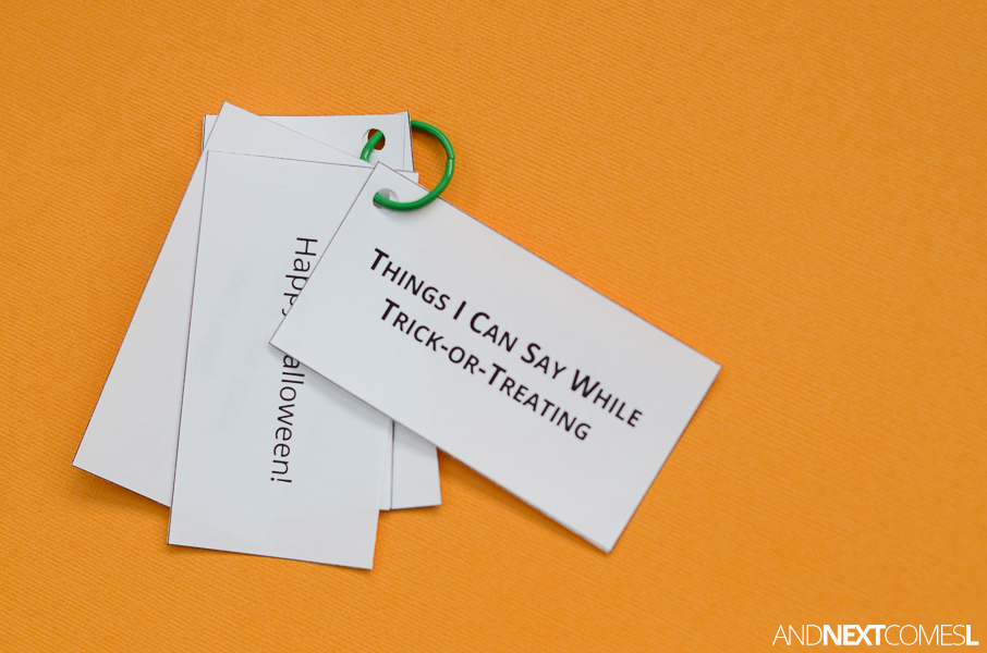 Free Printable Halloween Trick-or-Treating Social Scripts for Kids ...