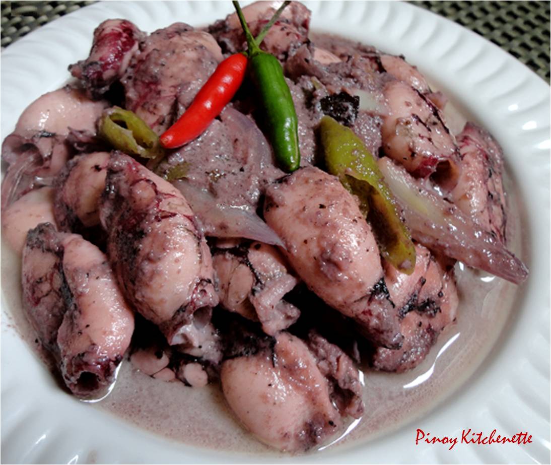 Ginataang Pusit ~ Pinoy Kitchenette