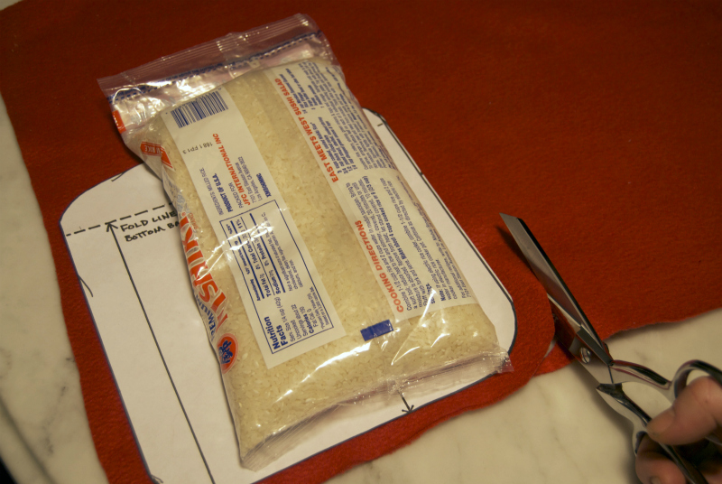 unschool plus: the waterless hot water bottle (heated rice bag)