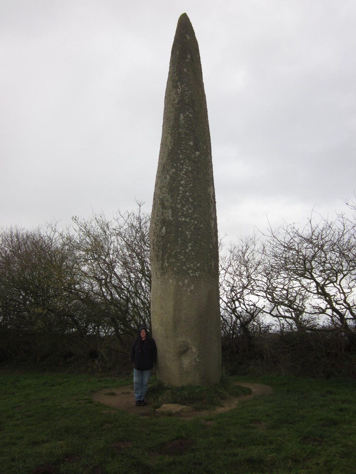 brittany: the mirror of landscape: The tallest menhir in France