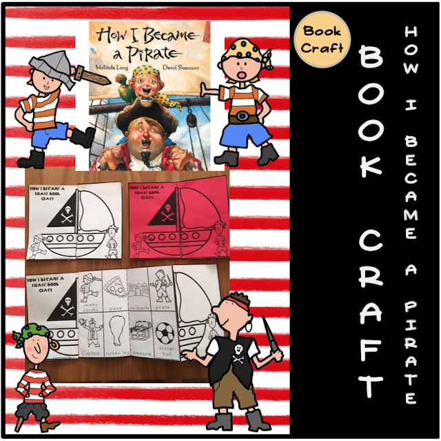 HOW I BECAME A PIRATE BOOK CRAFT ~ Book Units by Lynn