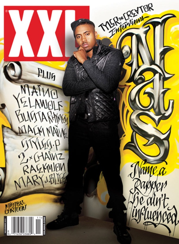 Allure Du Courant: NAS Covers XXL Magazine