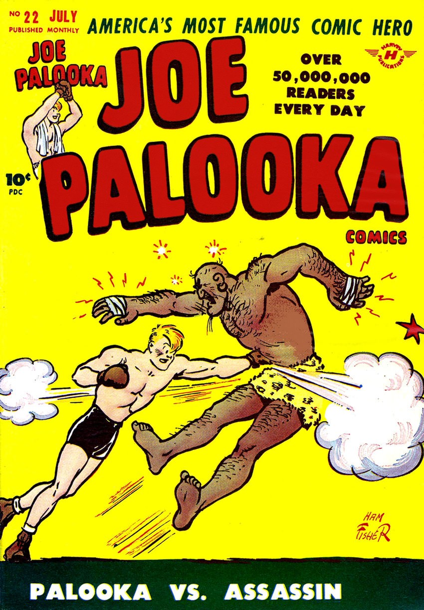 Pappy's Golden Age Comics Blogzine: Number 1220: Not your average palooka