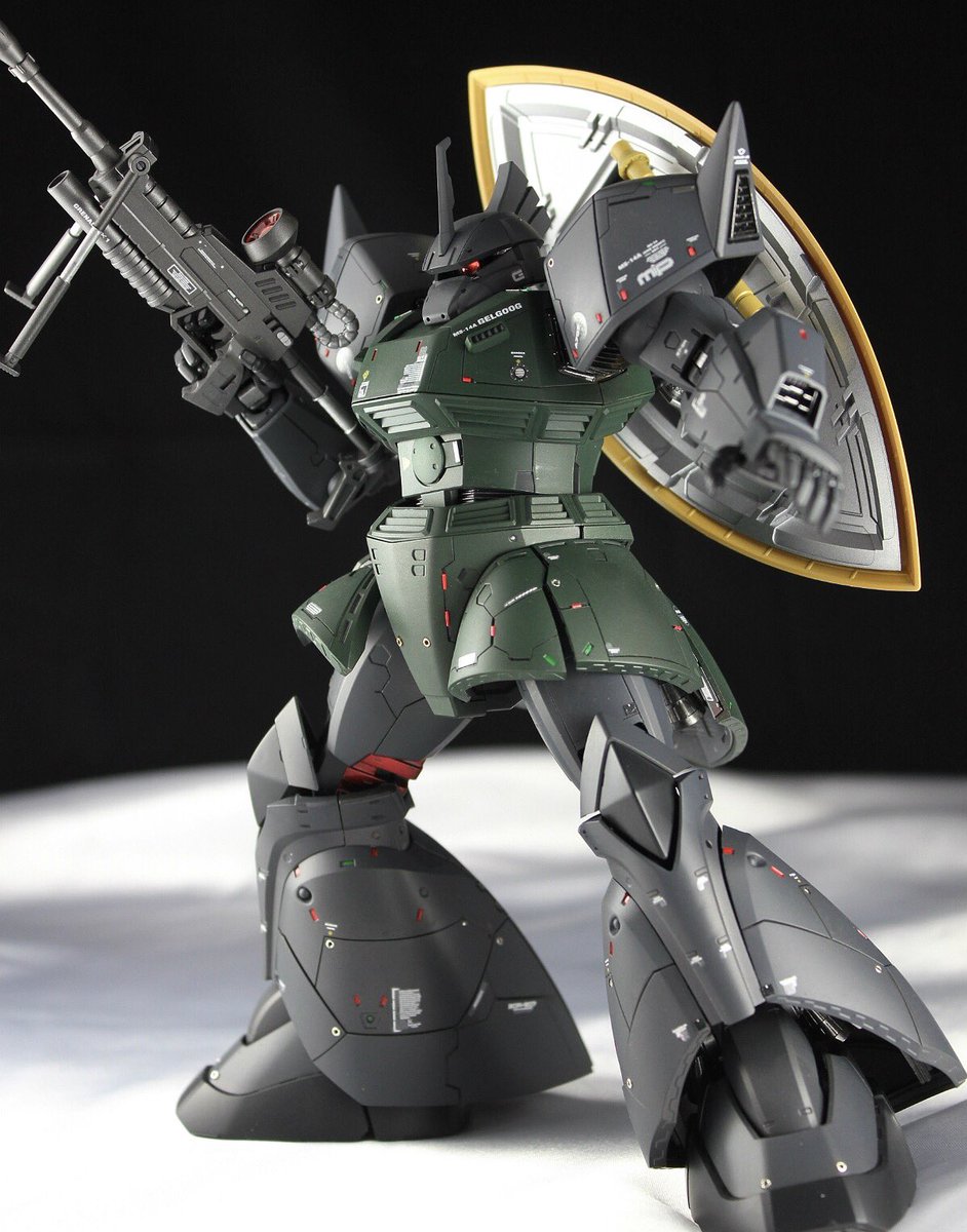 GUNDAM GUY: MG 1/100 Gelgoog - Customized Build