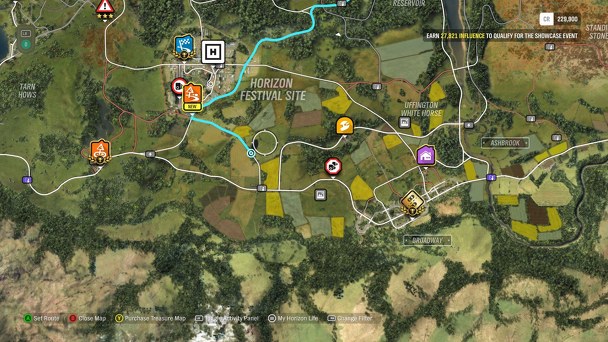 FH4: Map Locations and Seasonal Barn Finds