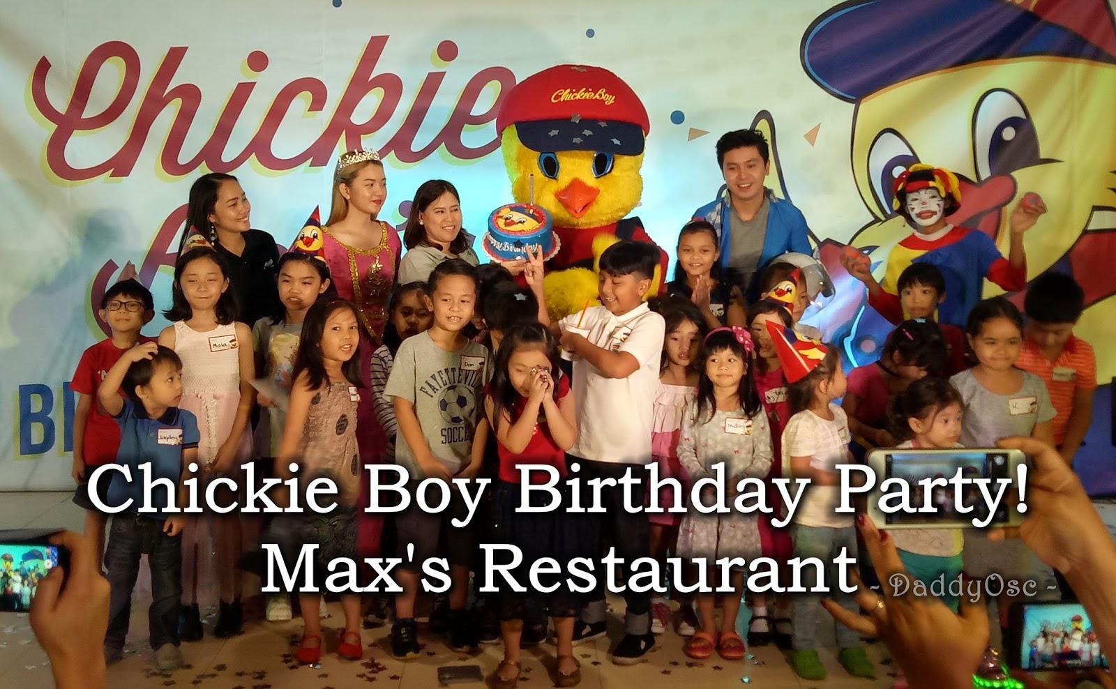 Max's Restaurant Chickie Boy Birthday Party! | Daddy O!