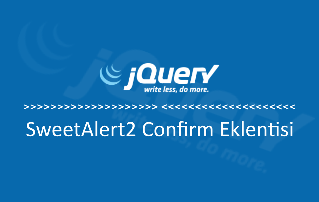 SweetAlert2 Confirm Eklentisi - Osman TUNCER