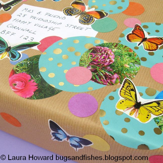 Bugs and Fishes by Lupin: 3 Creative Ideas for Decorating your Parcels