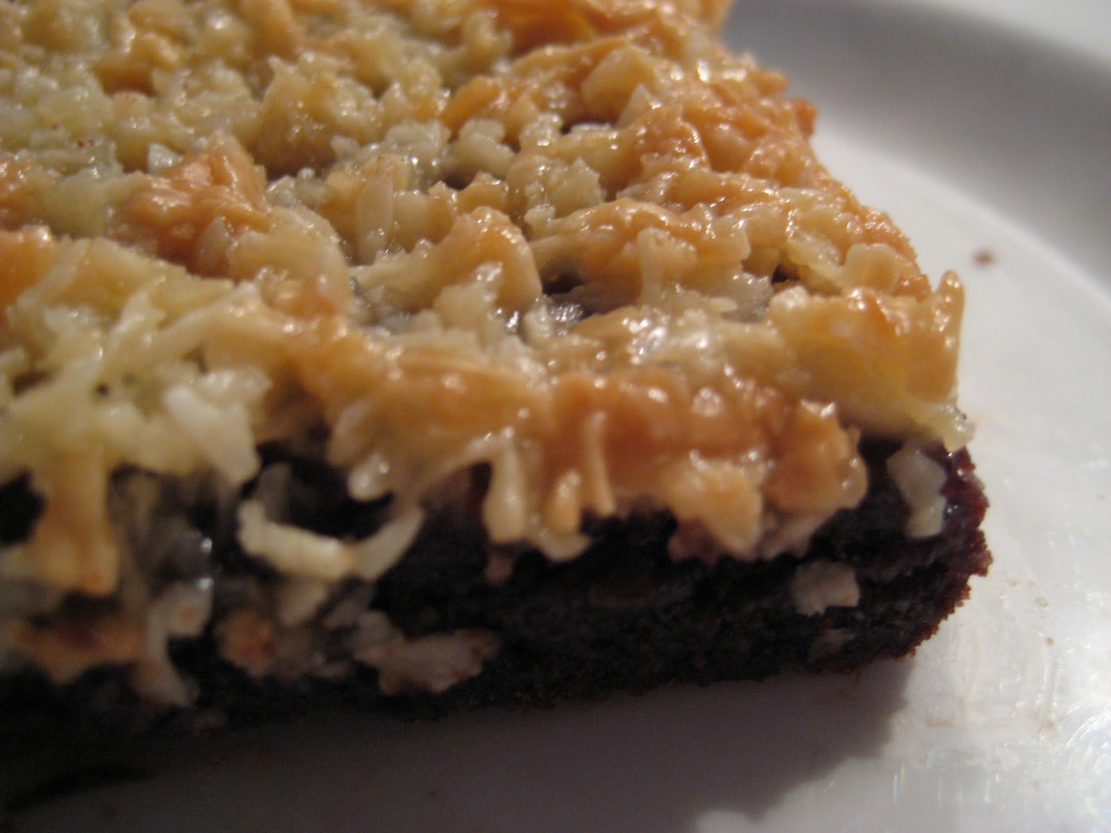 Drömkaka: Falsk toscakaka, ryttarkaka, chokladkokoskaka