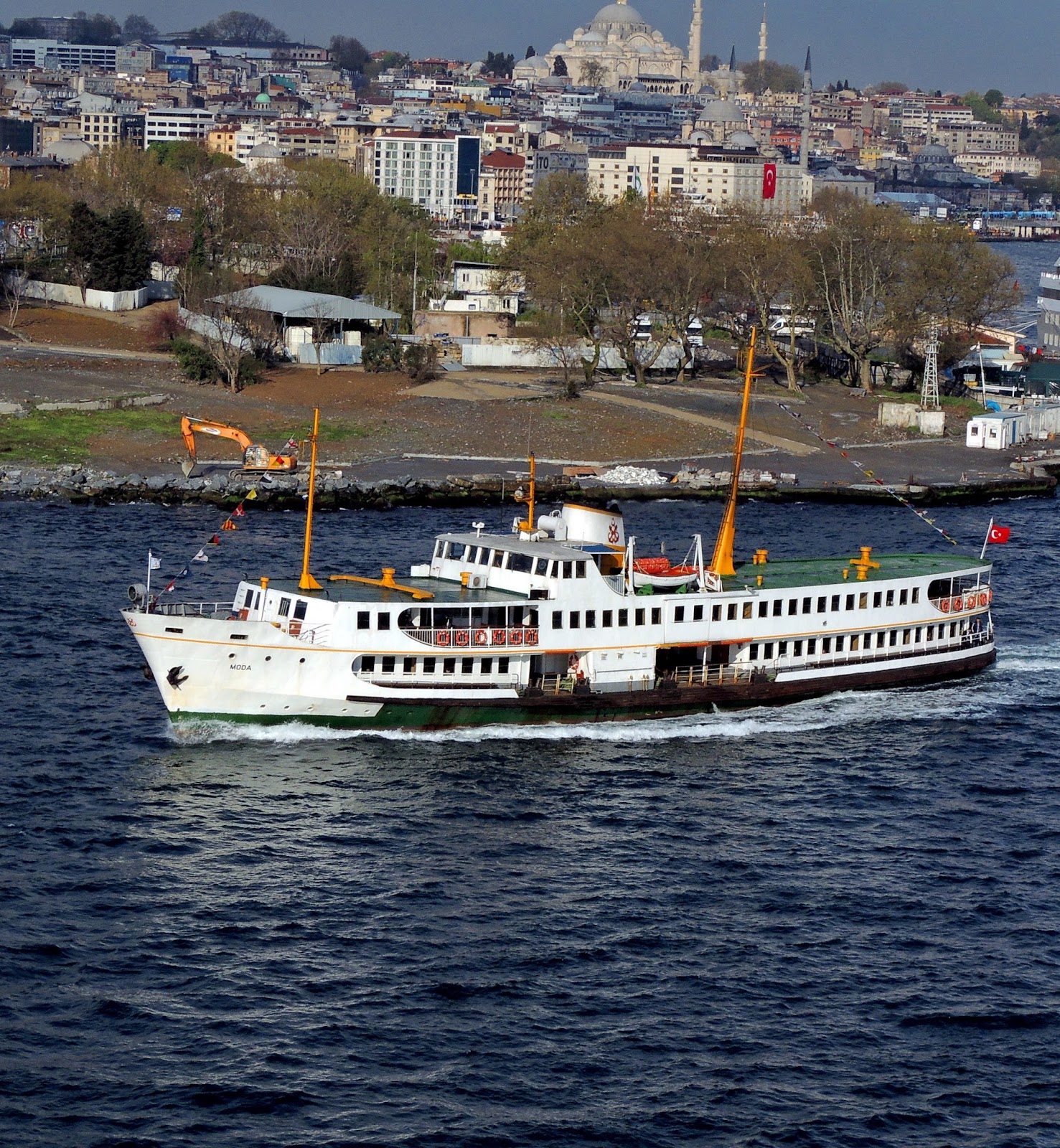 BRIAN'S SHIPPING PHOTOS: TURKISH MARITIME LINES FERRIES THREE