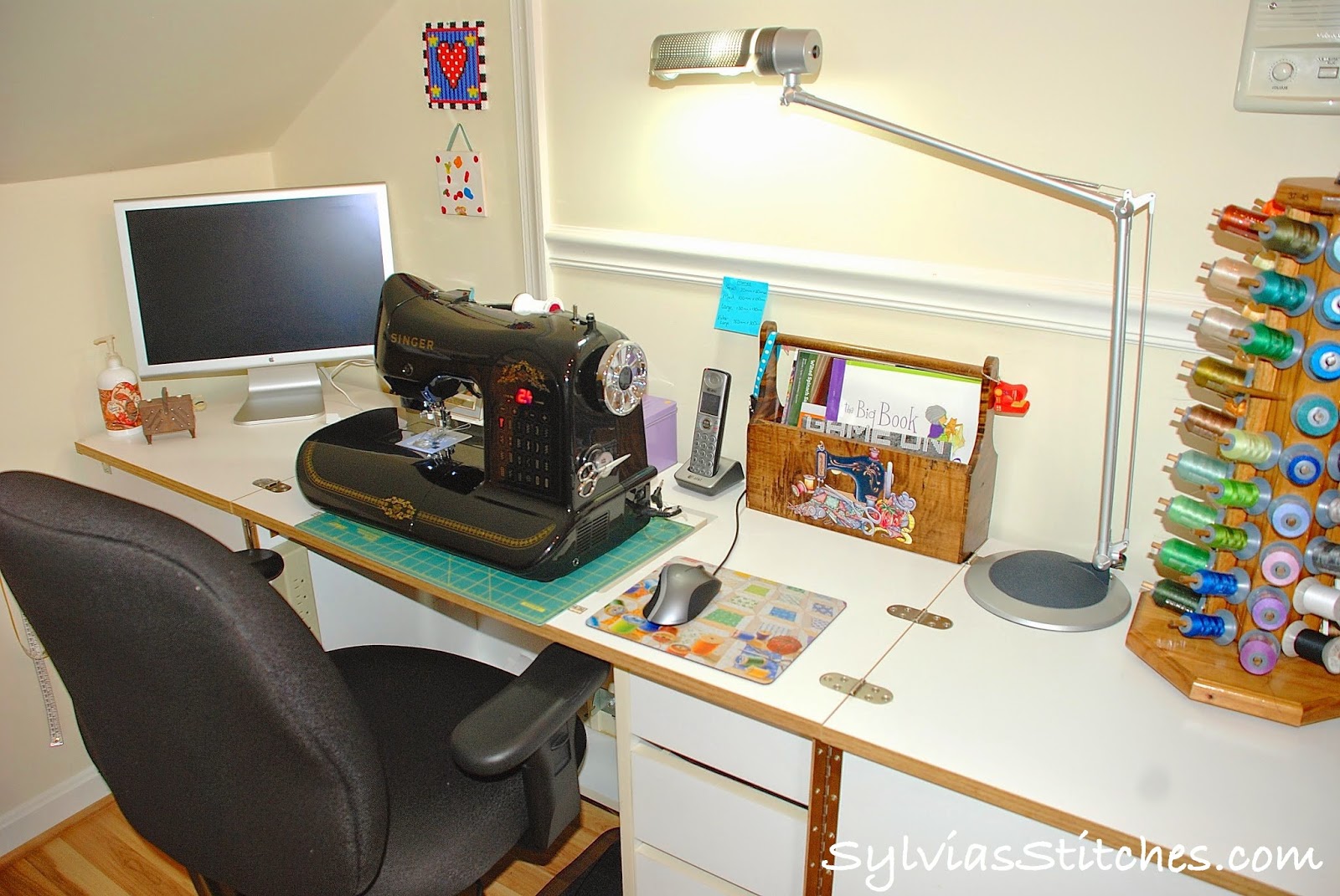 New Sewing Room! - Sylvia's Stitches