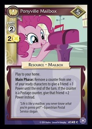 MLP Ponyville Mailbox CCG Cards | MLP Merch