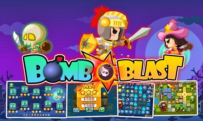 Games Android Hvga: Bomb Blast v1.4 Apk Mod [Unlimited Gold]