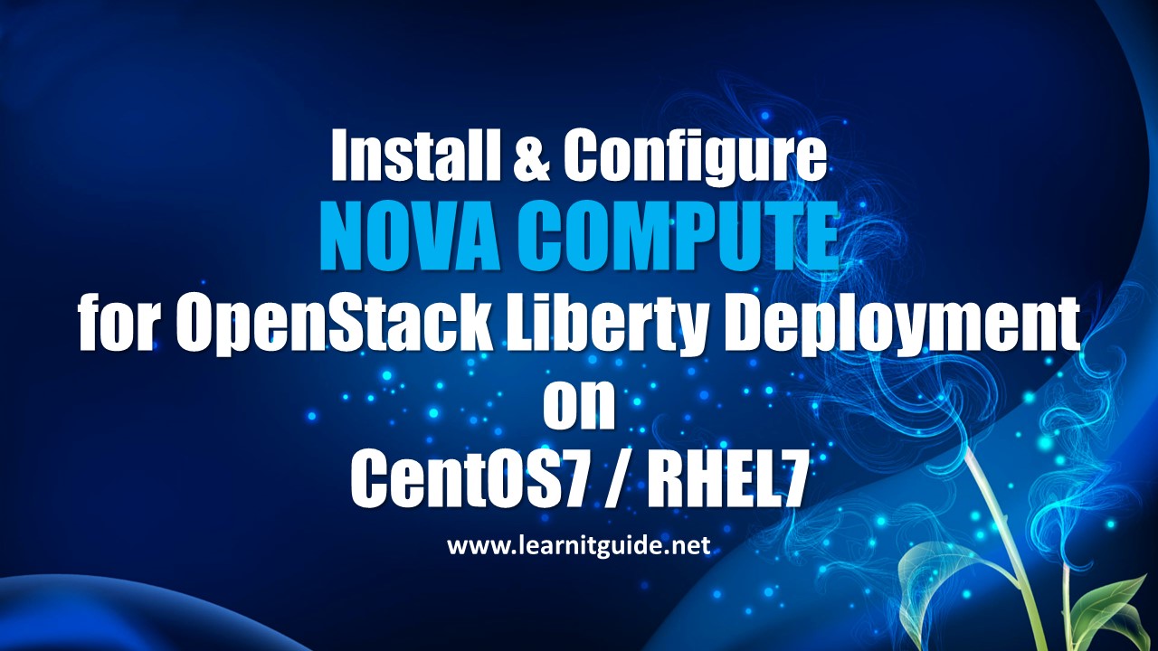 Install Nova - OpenStack Installation : Part 4