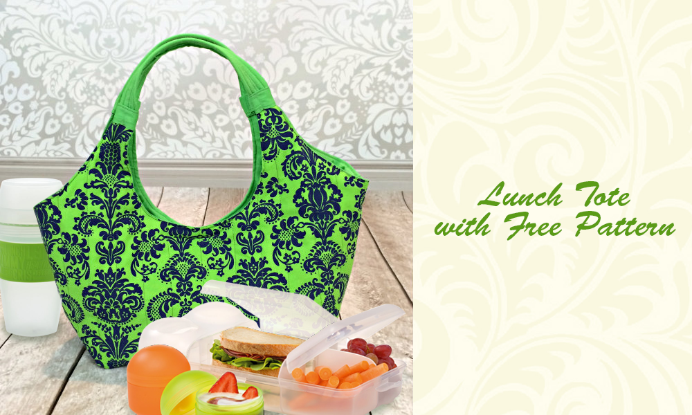Lunch Tote with Free Pattern