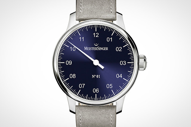 MeisterSinger - No. 01 Blue Dial | Time and Watches | The watch blog