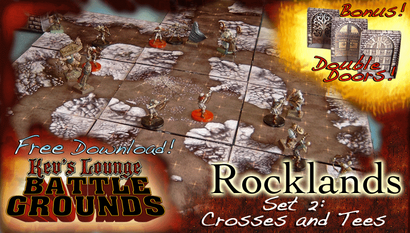 Kev's Lounge: Modular Outdoor Battle Tiles: Rocklands, Crosses and ...