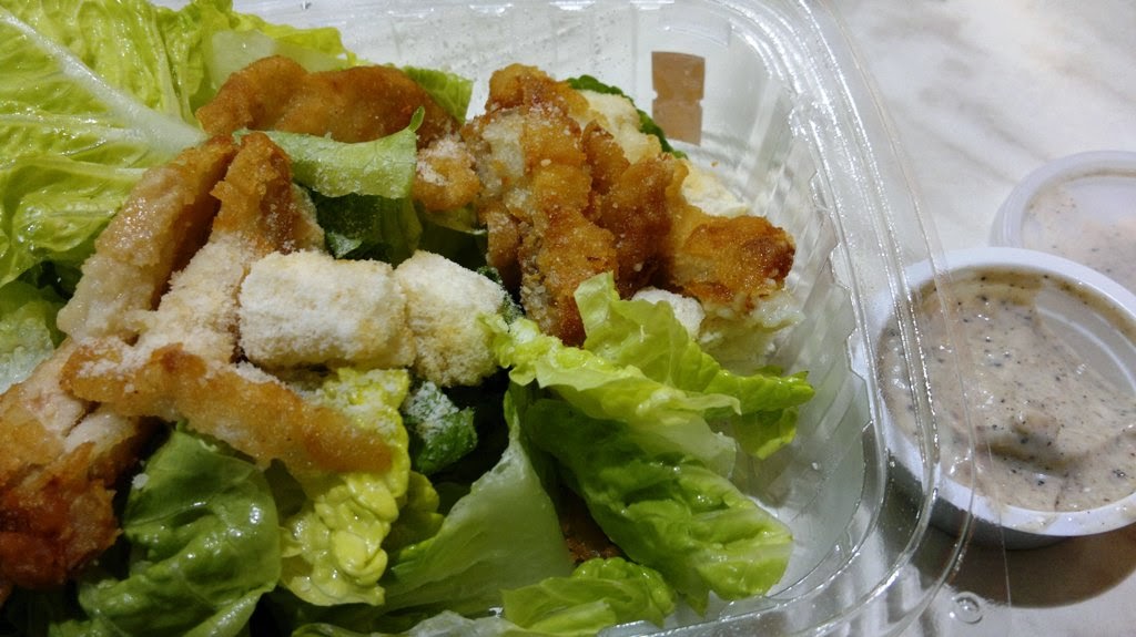 Pinay Foodie : Bon Chon's Salad and Fish taco: Healthy food options ...