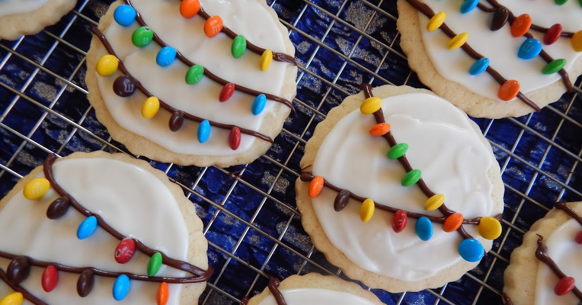 The Nerdy Chef: Christmas Light Cookies