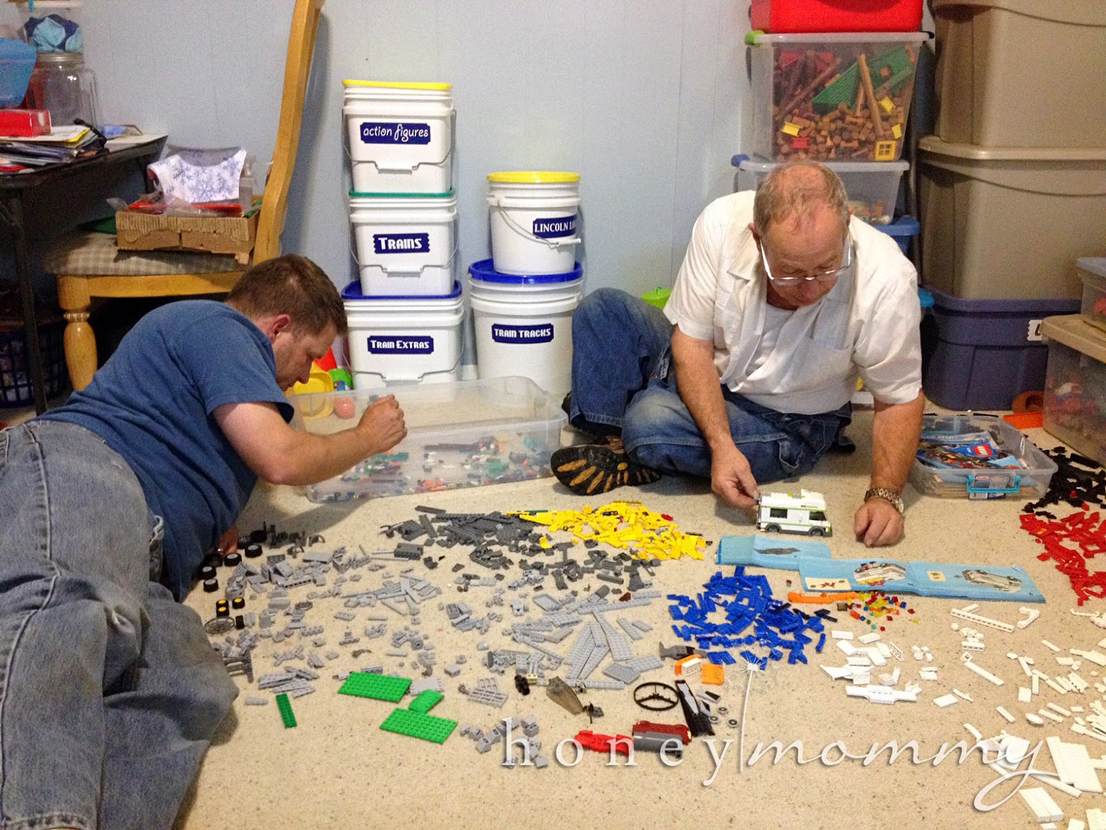 Honey Mommy: Rebuilding Legos (and Eardrums)